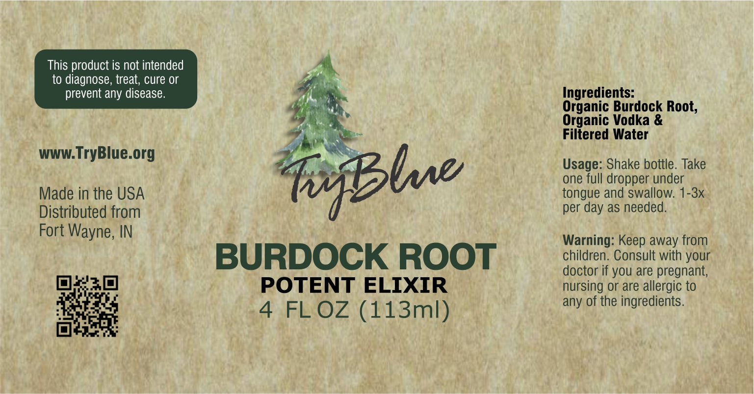 Burdock Root Elixir – Try-Blue