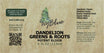 Dandelion Greens & Roots Elixir – Try-Blue
