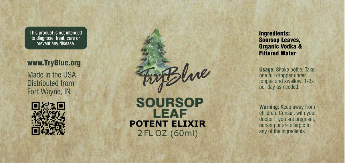 Soursop Leaf Elixir – Try-Blue