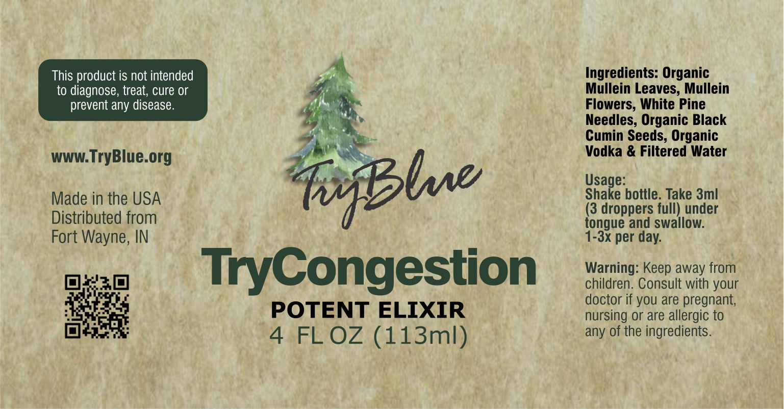 TryCongestion Potent Elixir Mix – Try-Blue