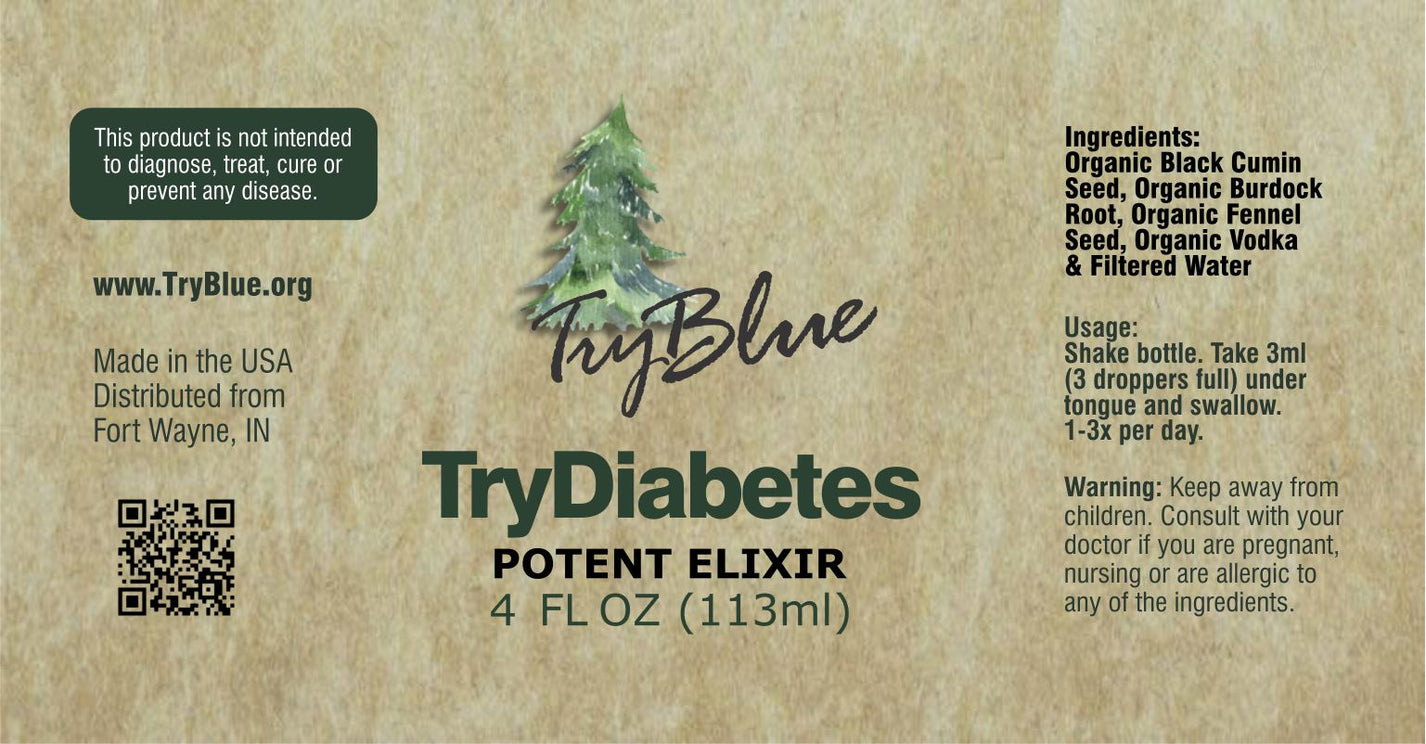 TryDiabetes Potent Elixir Mix – Try-Blue