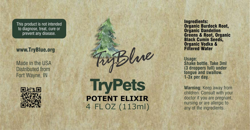TryPets Potent Elixir Mix – Try-Blue